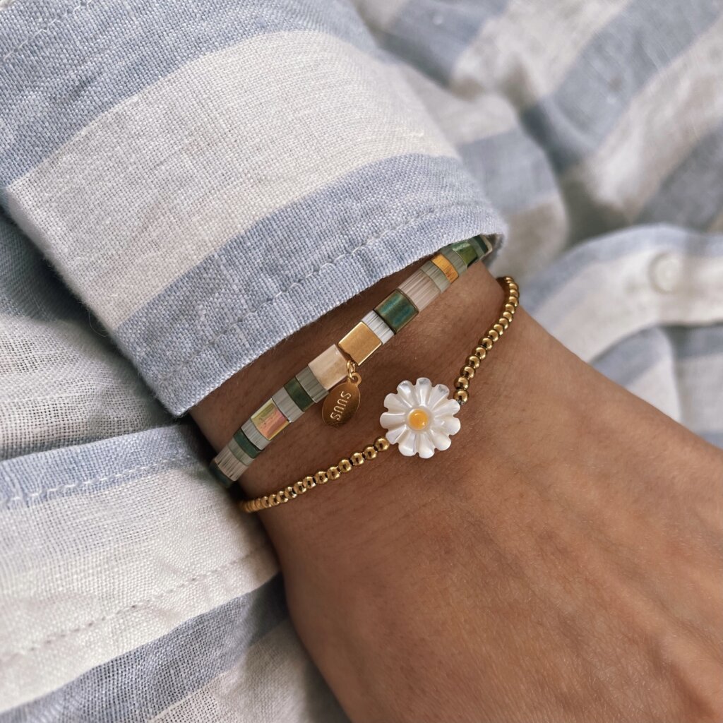Bracelet Miss Green Chic - SUUS - Handmade Jewellery